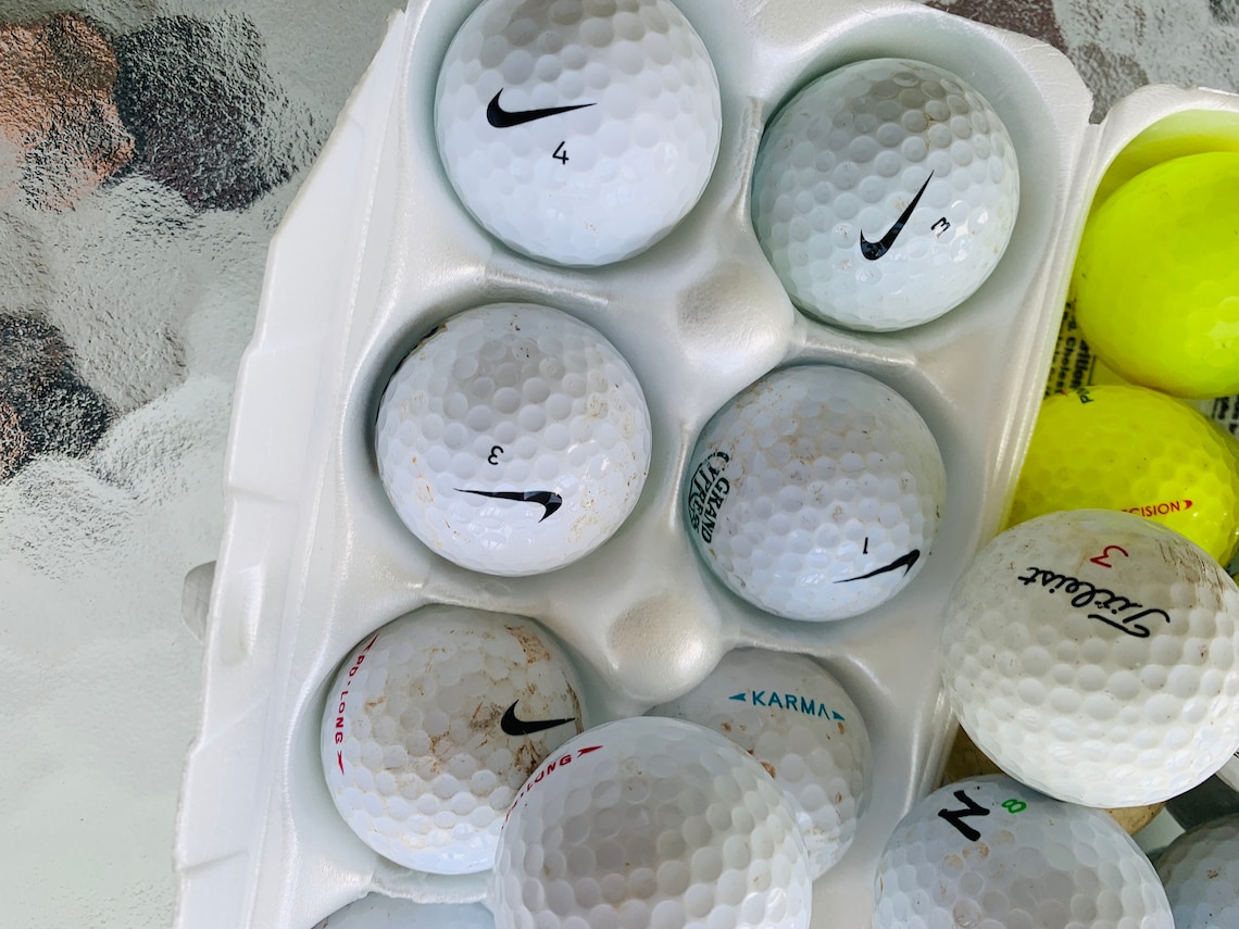38 GOLF Balls Mix New/used Golf Balls 38 Second Chance Golf - Etsy