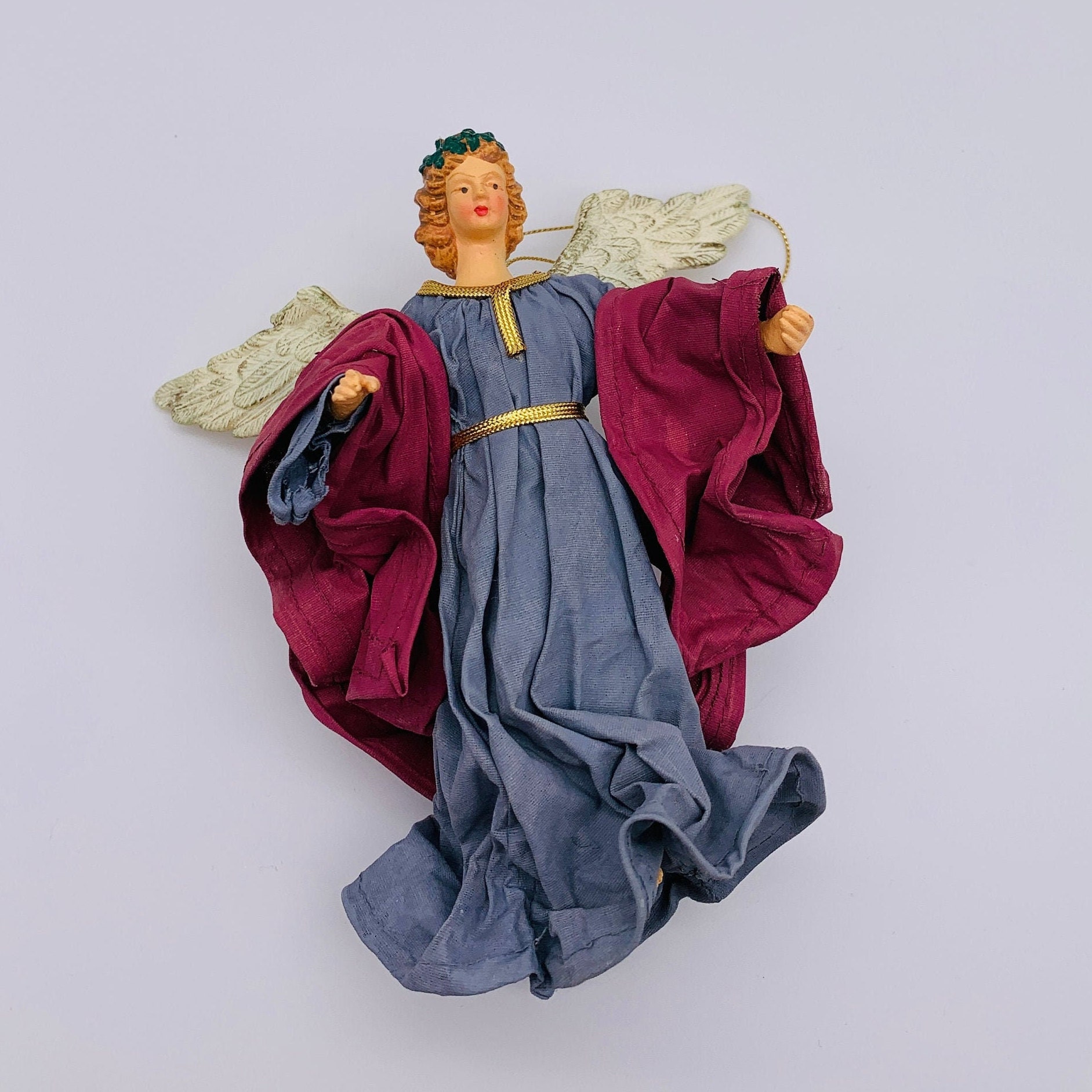 Paper Angel Vintage Paper Angel Hand Made Paper Angel Angel Made of ...