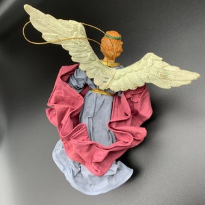 Paper Angel Vintage Paper Angel Hand Made Paper Angel Angel Made of ...