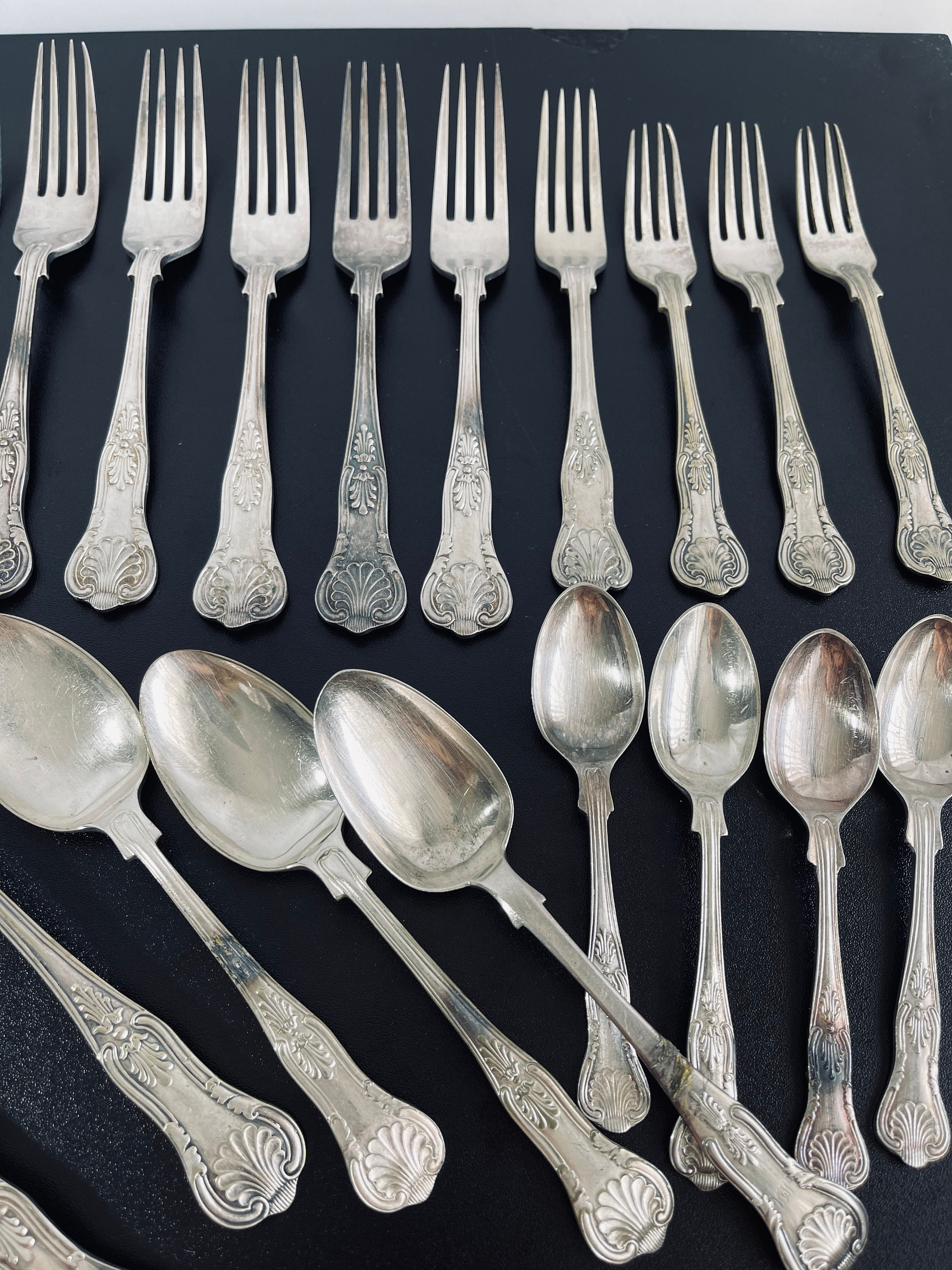 Lot of 22 Vintage EPNS Silverware Silver Plate Sweden Dinner - Etsy