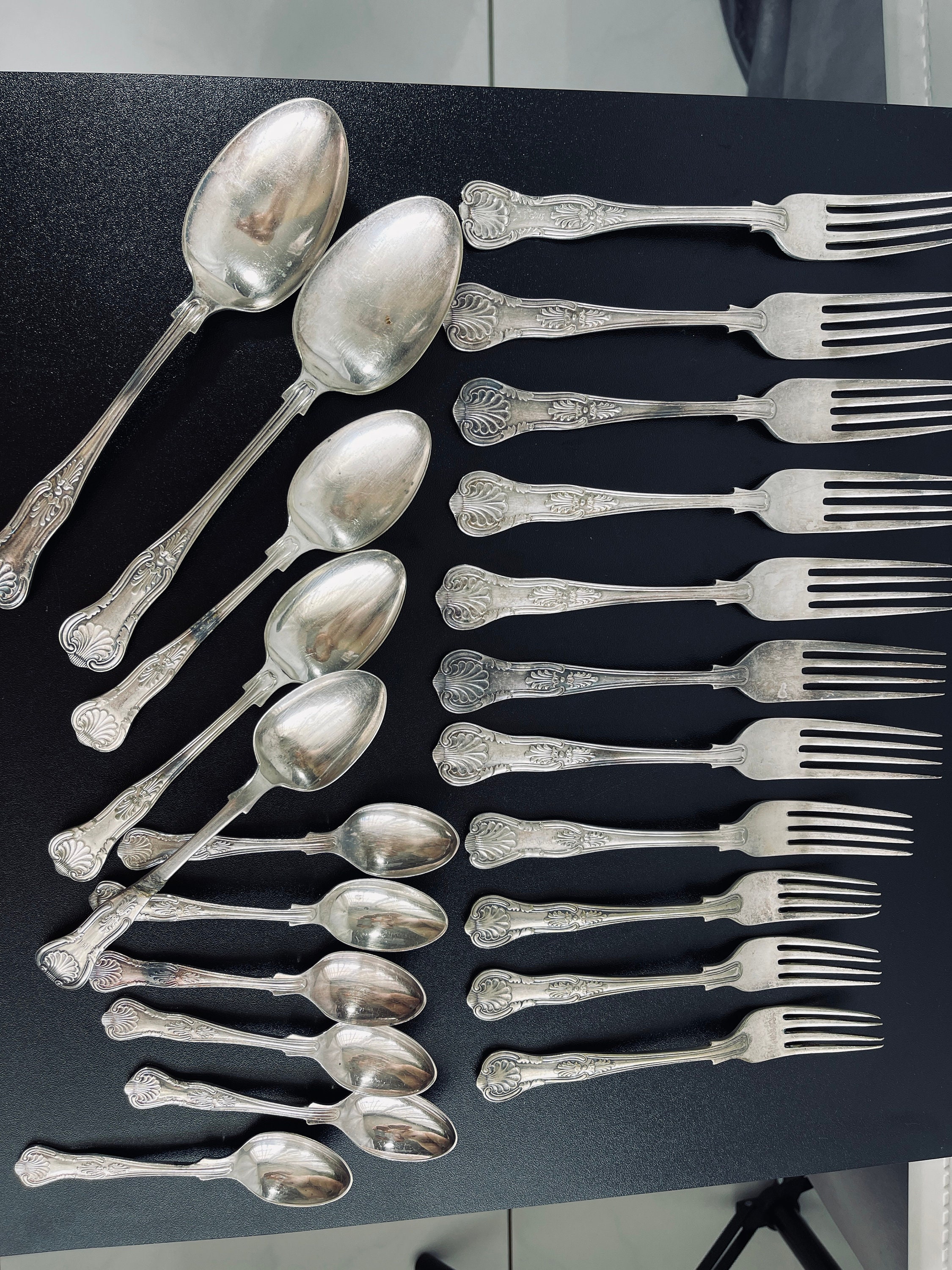 Lot of 22 Vintage EPNS Silverware Silver Plate Sweden Dinner - Etsy