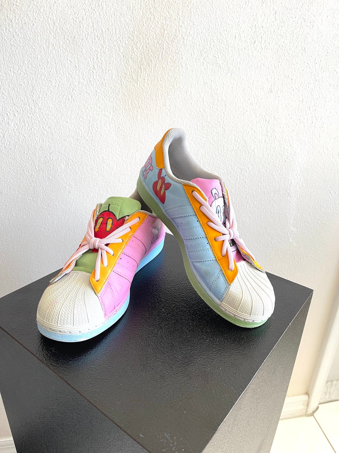 ADIDAS Women's Sneakers Multi Color Sneakers Leather Shoes for Women ...