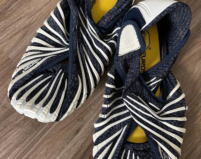 Vibram Rubber Shoes FUROSHIKI the Wrapping Sole Shoes Size M Black ...