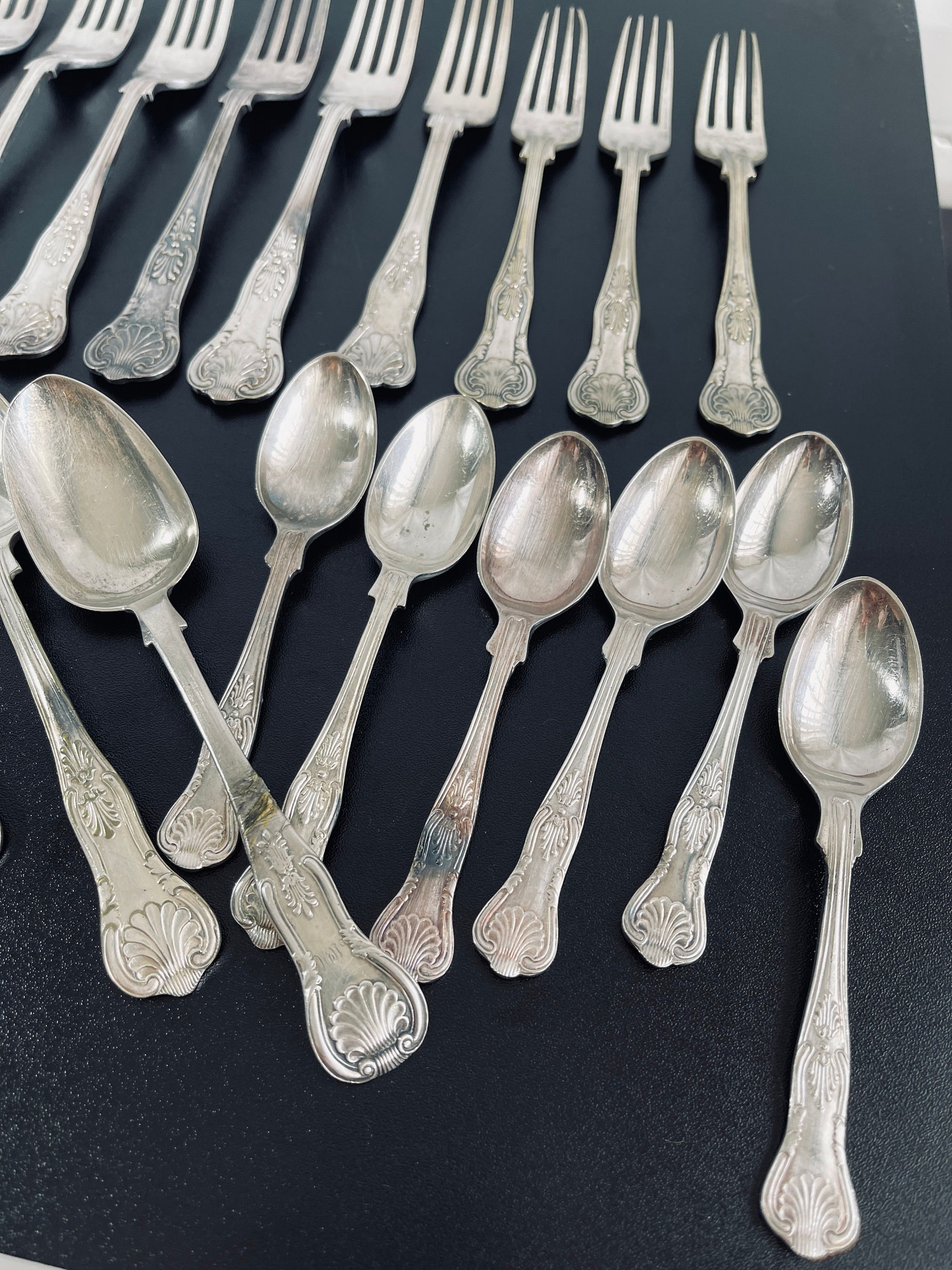 Lot of 22 Vintage EPNS Silverware Silver Plate Sweden Dinner - Etsy