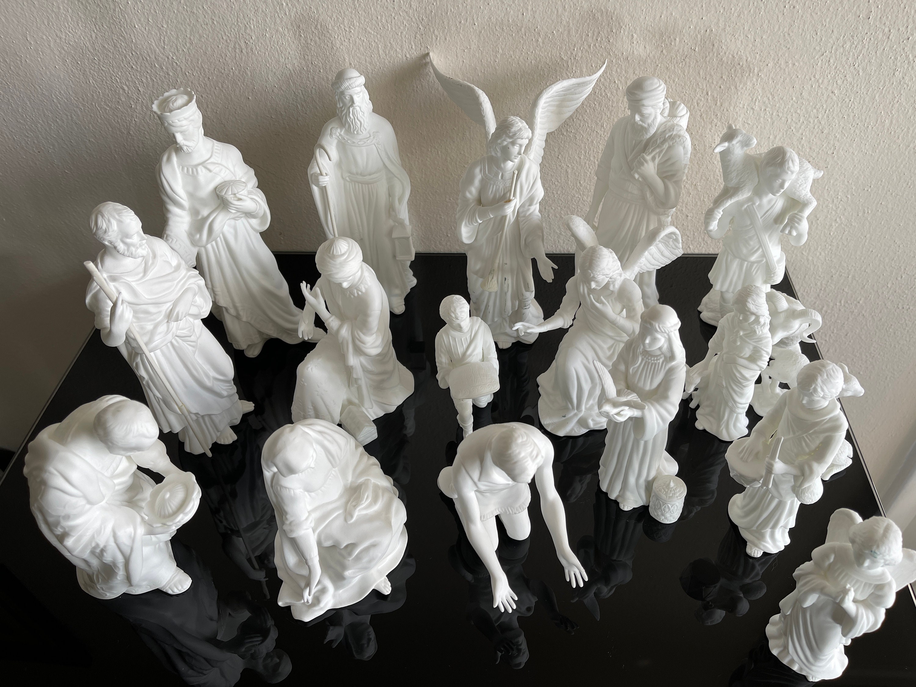 Lenox "the Nativity" Set of 19 Figurines Vintage Set Lenox 1991s ...