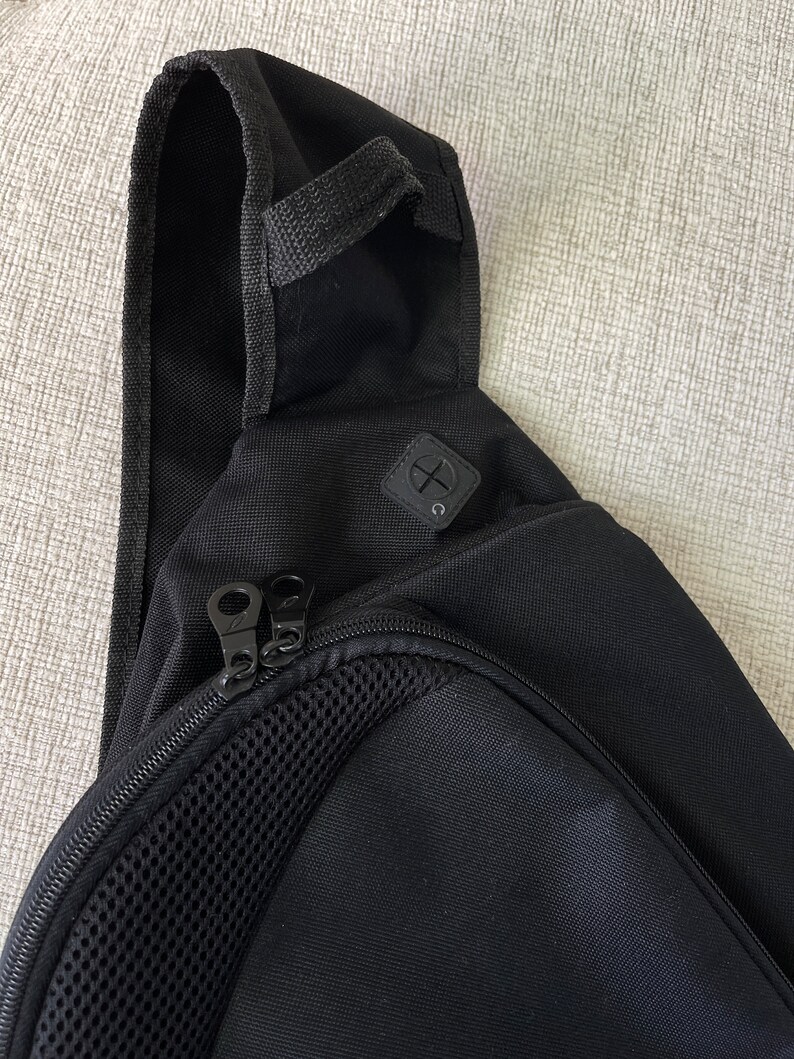 EXXONMOBIL Backpack Black Canvas Light Backpack - Etsy