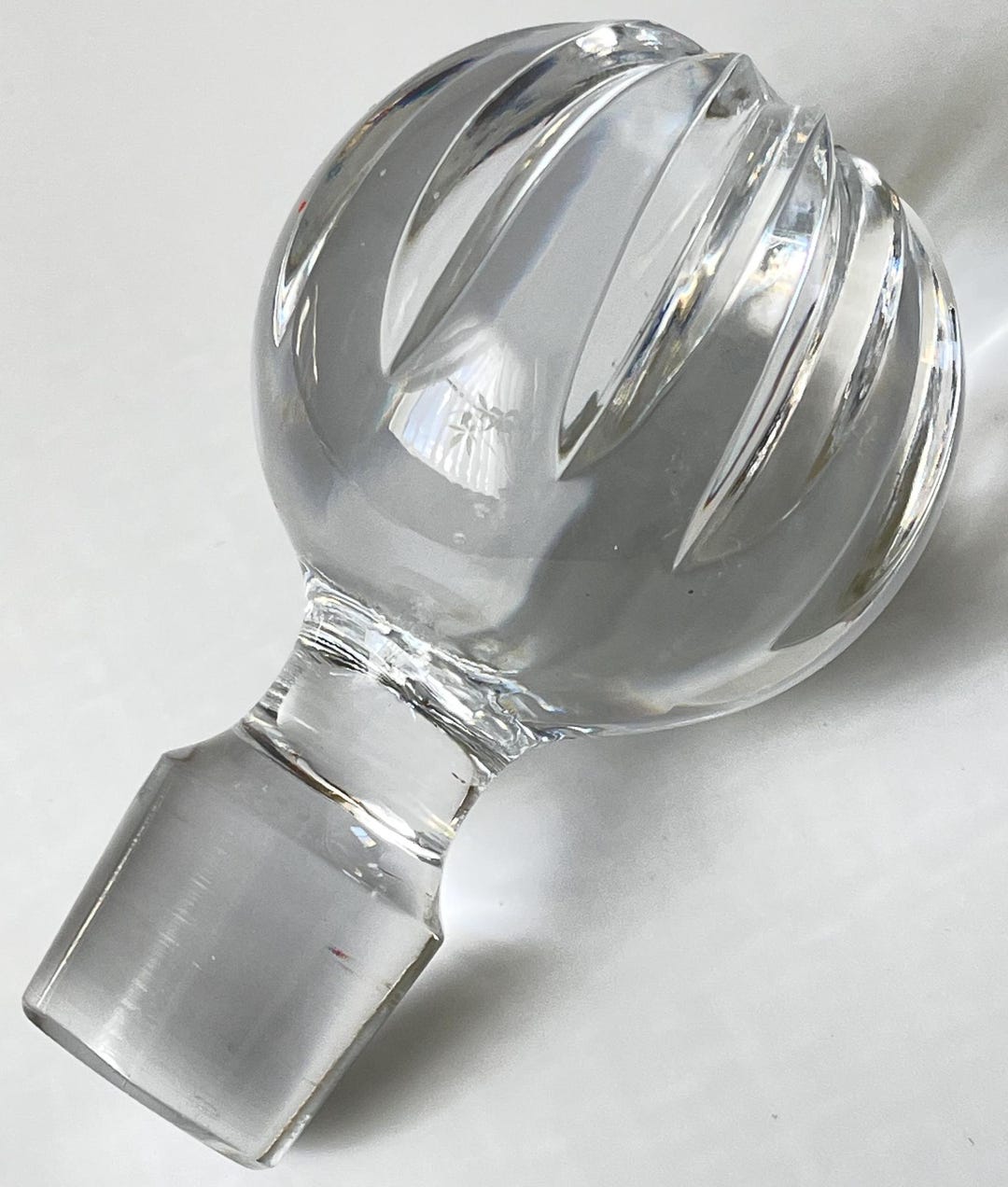 Decanter Stopper Vintage Bottle Stopper Crystal Round Decanter Custom ...