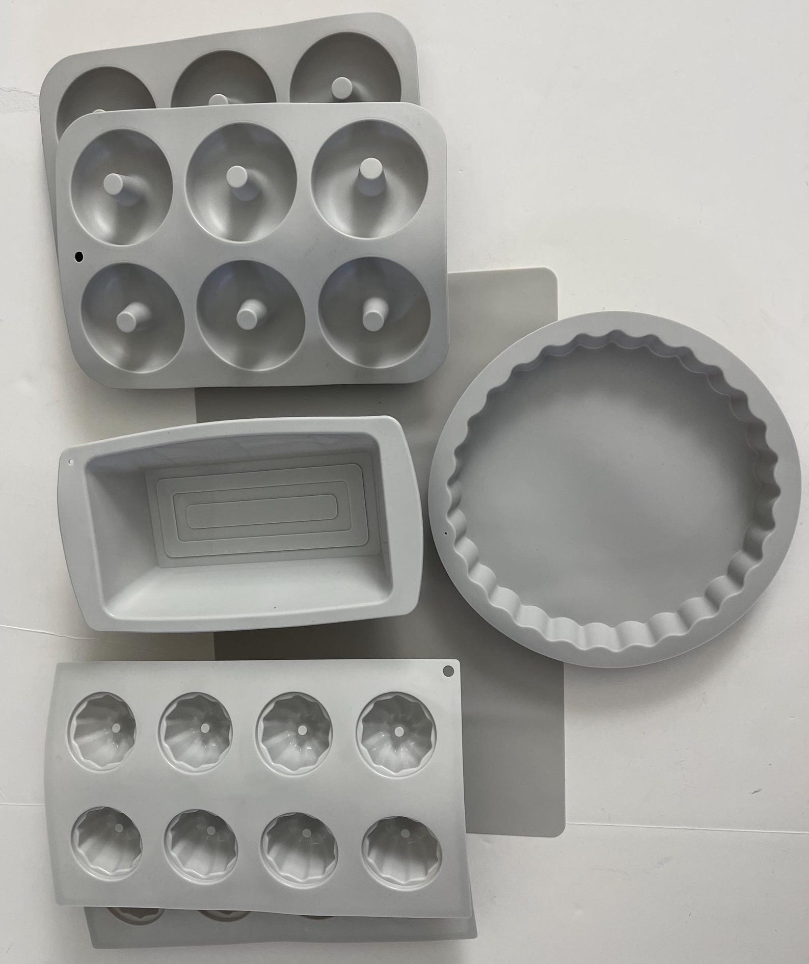 Silicone Donut Mold Set of 7 Non-stick Doughnut Mold Cookie Mold - Etsy