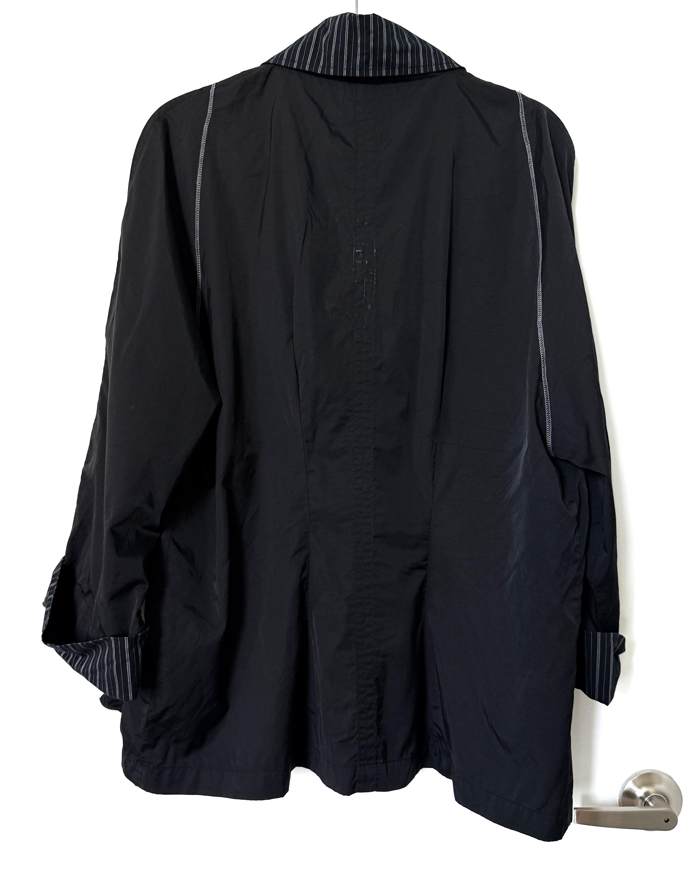 RONI RABL Jacket Black/white Cardigan Size XL Designer Alembika Coat ...