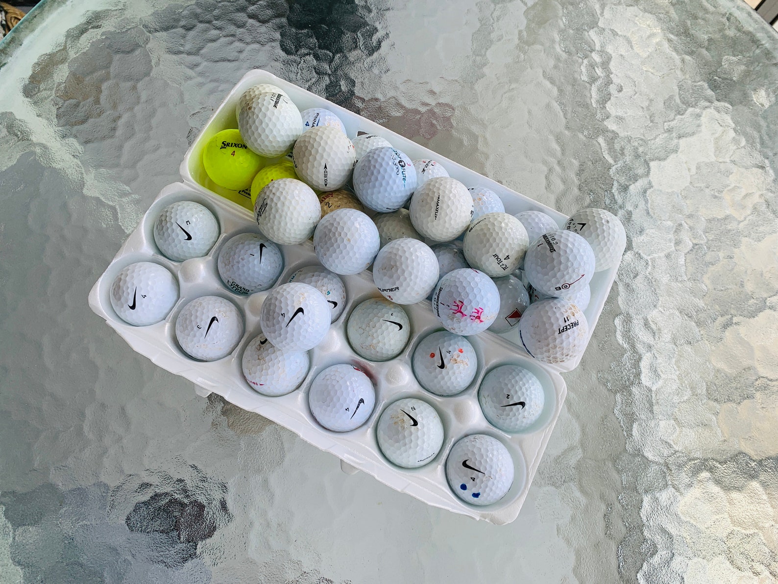 38 GOLF Balls Mix New/used Golf Balls 38 Second Chance Golf - Etsy