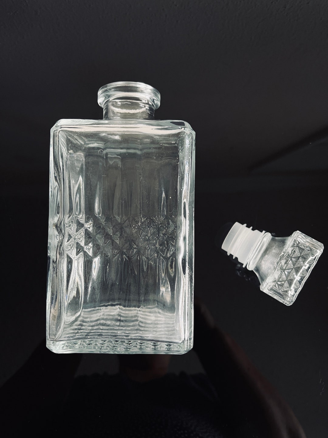 HARLEY-DEVIDSON Bootle Glass Decanter Vintage Crystal Decanter Classic ...