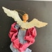 Paper Angel Vintage Paper Angel Hand Made Paper Angel Angel Made of ...