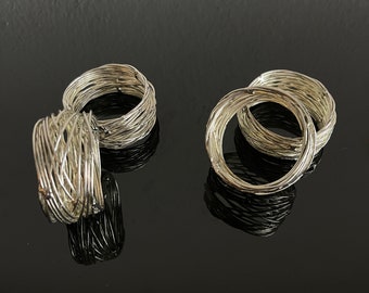 Wire Napkin Rings - Etsy