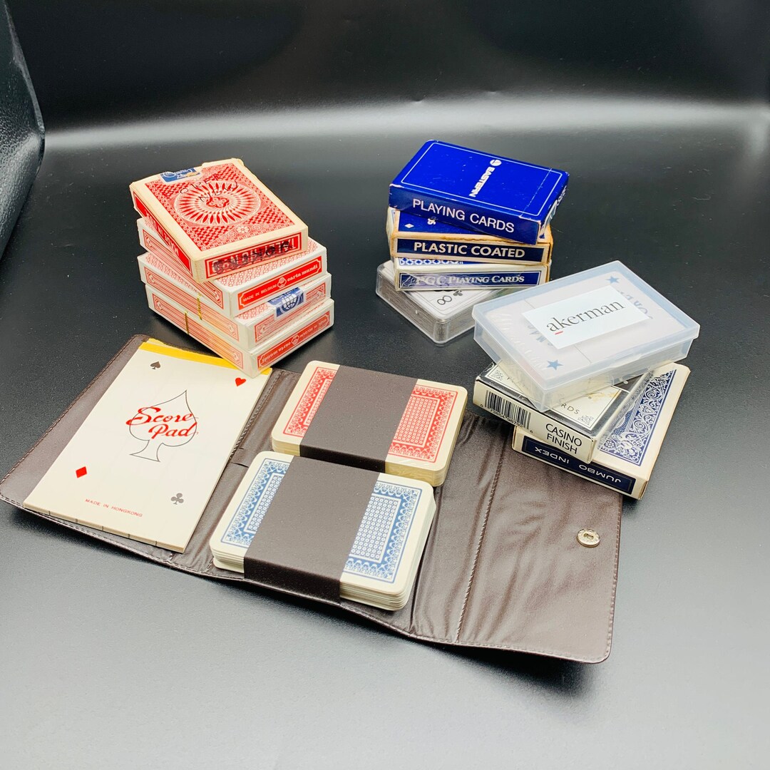 Set of 12 Desks Playing Cards Vintage Playing Cards All Cards in ...