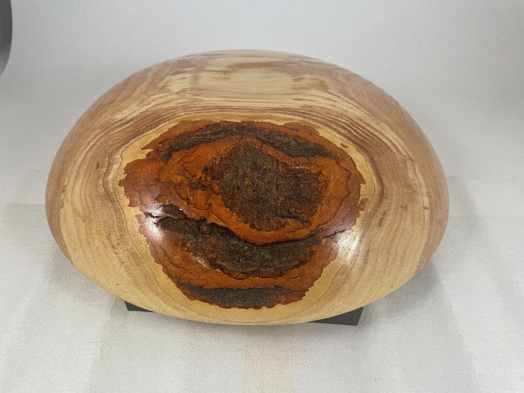 Honey Locust Bowl With Bark - Etsy