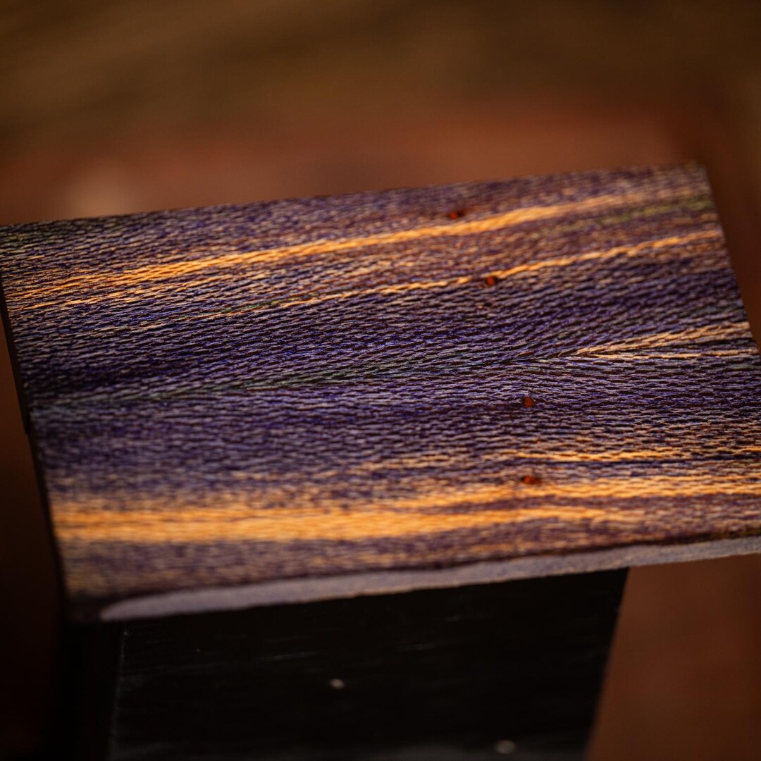 Quarter Sawn Sycamore Knife Scales - Double Dyed - Syc-5 - Etsy