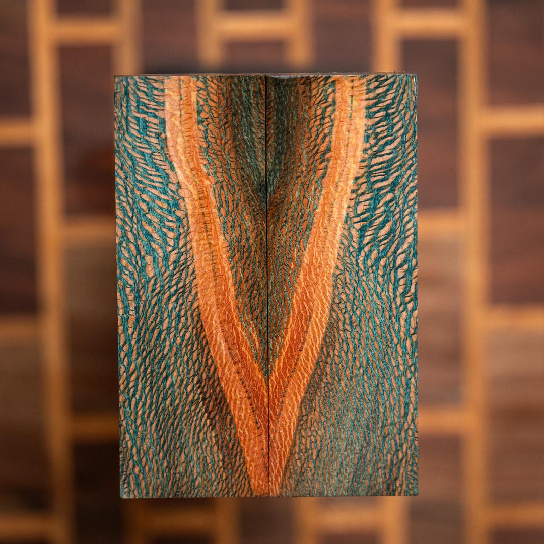 Knife Scales - Quarter Sawn Sycamore Knife Scales - Stabilized - Syc-2 ...