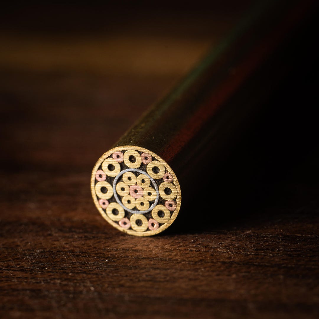 Mosaic Knife Pins - Knife Handle - Brass - 1/4” - 6mm - Pin-19 - Etsy