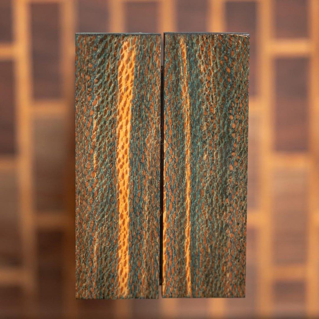 Quarter Sawn Sycamore Knife Scales - Stabilized and Flattened - Syc-3 ...