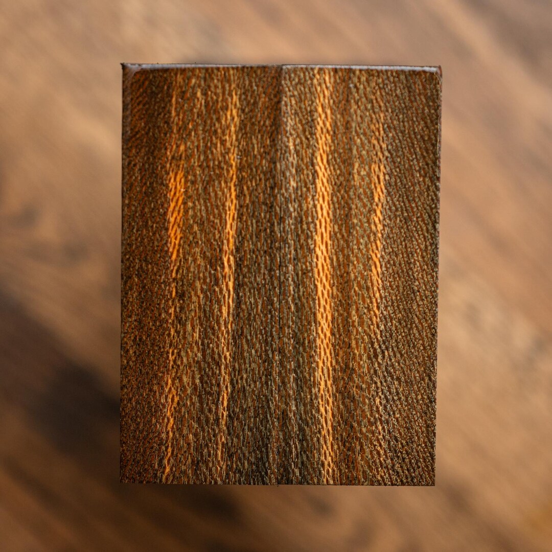 Quarter Sawn Sycamore Knife Scales - Leopard Pattern - Stabilized - Syc ...