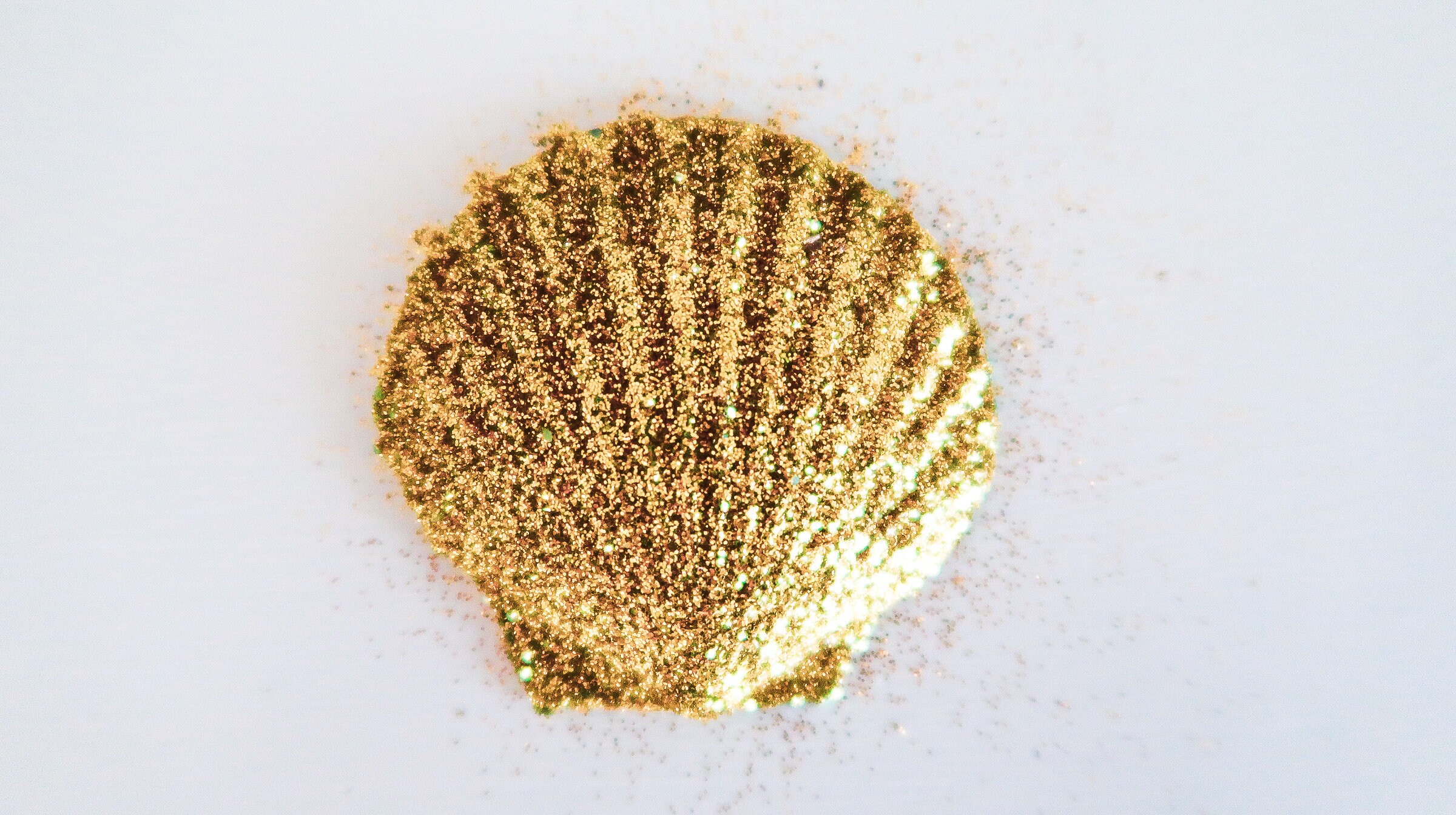 Gold Glitter Sea Shells - Etsy