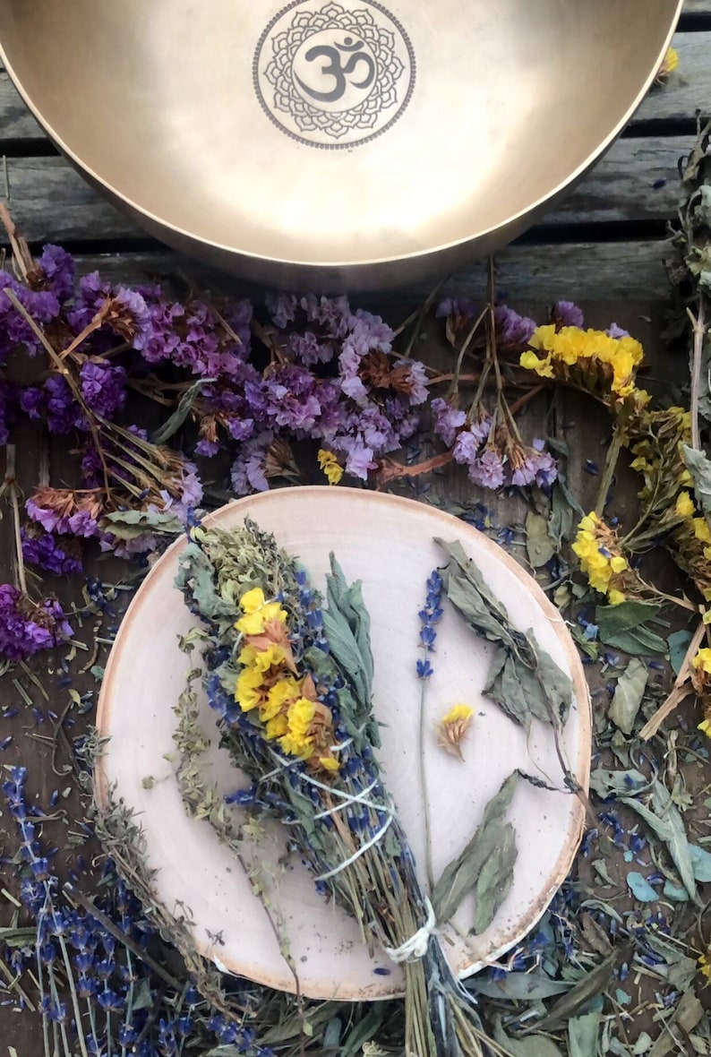 Reiki Infused Dried Herb Bundles - Etsy