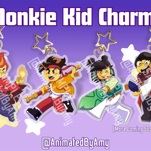 Monkie Kid Keychain - Etsy