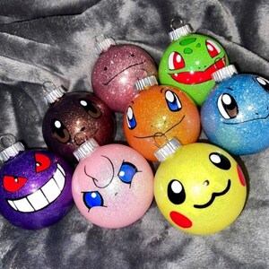 Pokémon Christmas Ornaments - Etsy