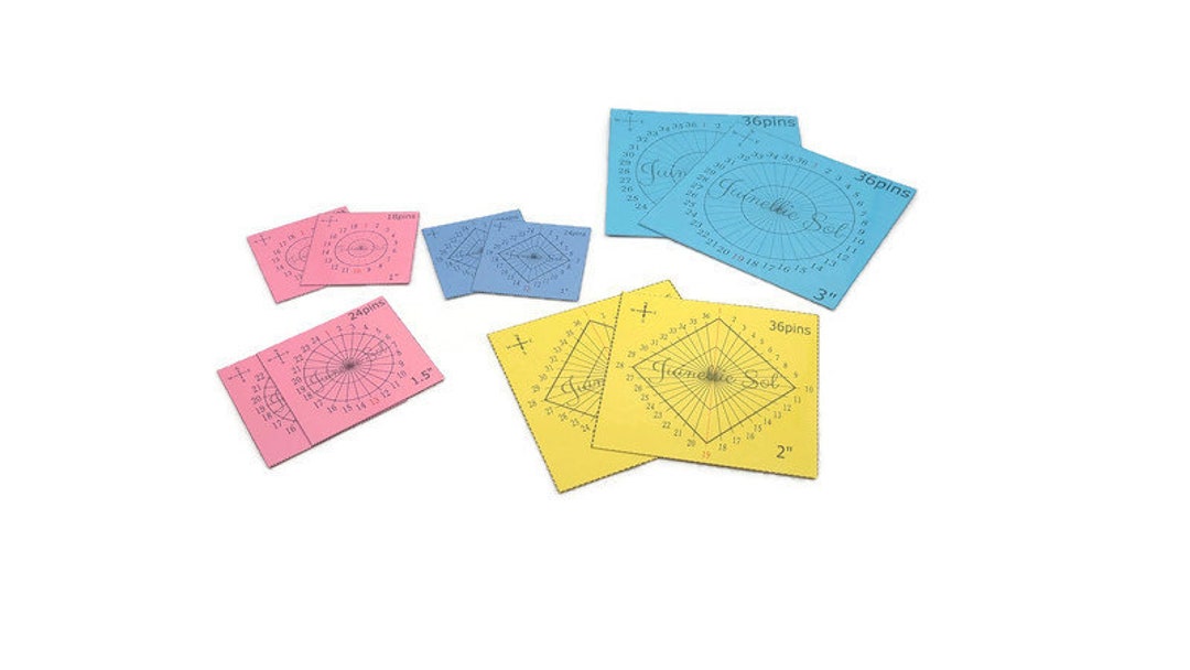 Clear Center Teneriffe/sol Lace Patterns Squares & Circles (10 Patterns ...