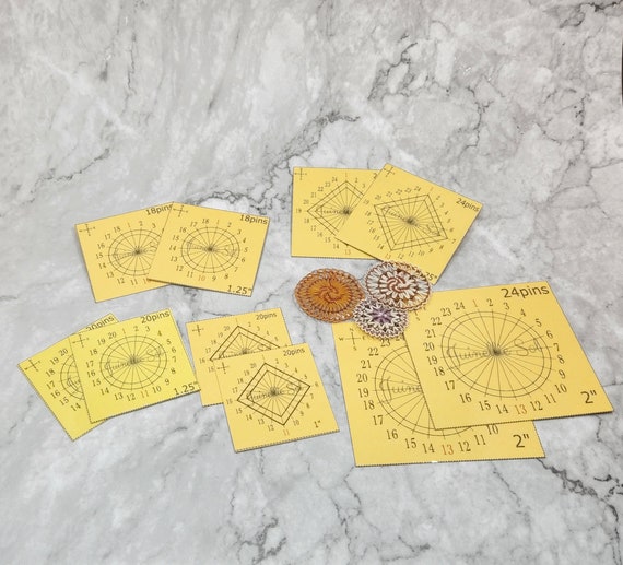 Beginner Teneriffe Lace Patterns 10 Patterns Ready to Use | Etsy