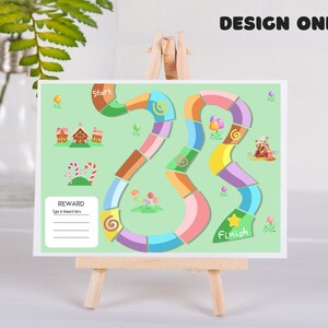 CANDY Editable Sticker Chart |chore Chart |responsibility Charts ...