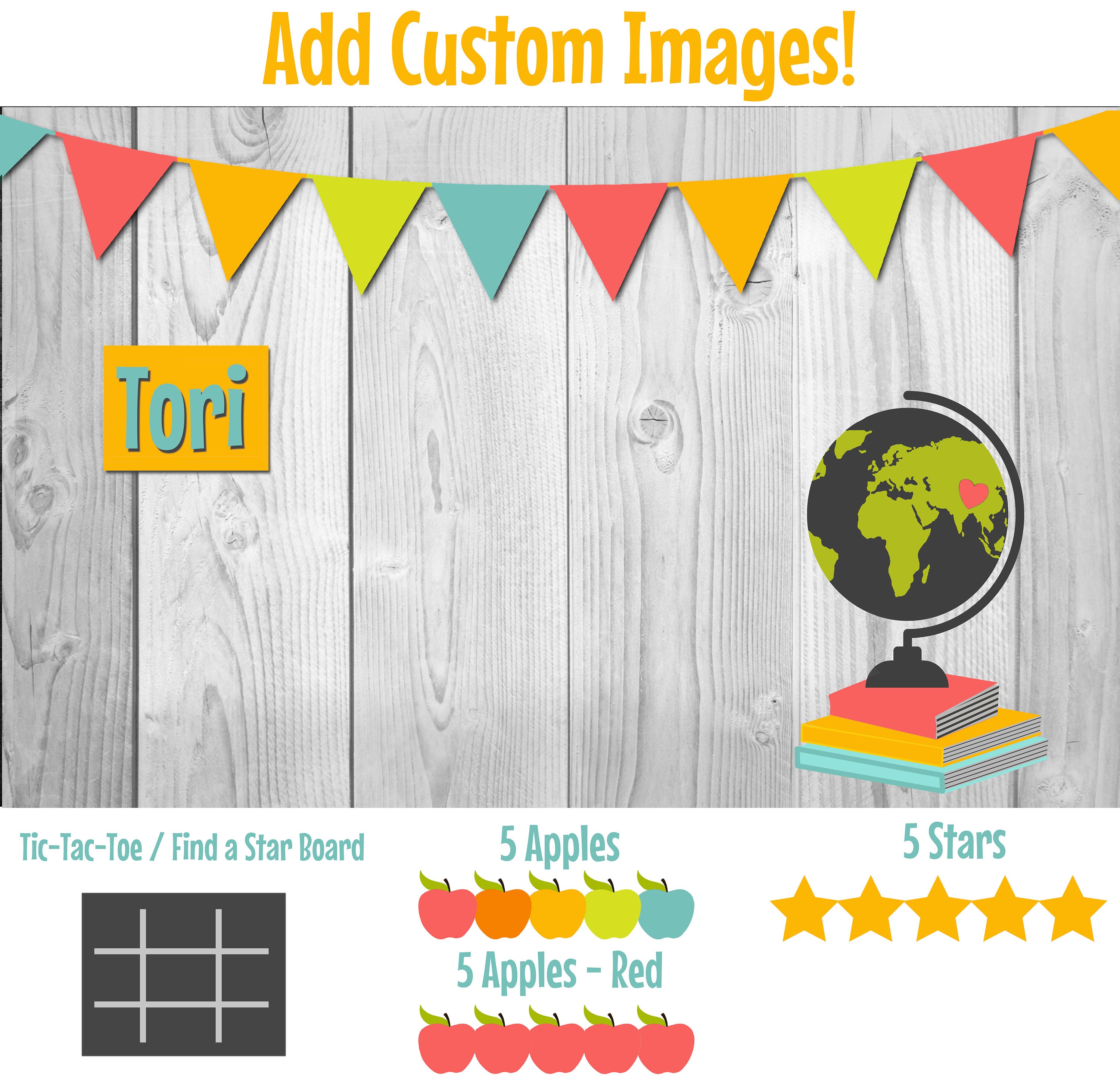 Vipkid Backdrop Gogokid Background Custom sign Teacher | Etsy