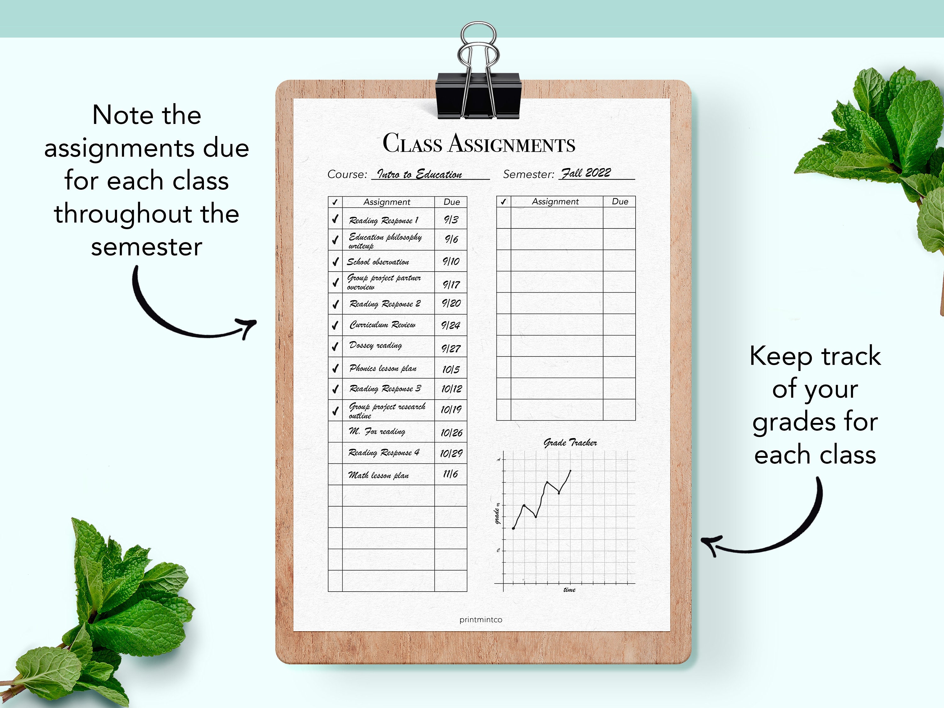 Student Organizer Bundle Perfect Student Planner Printable - Etsy