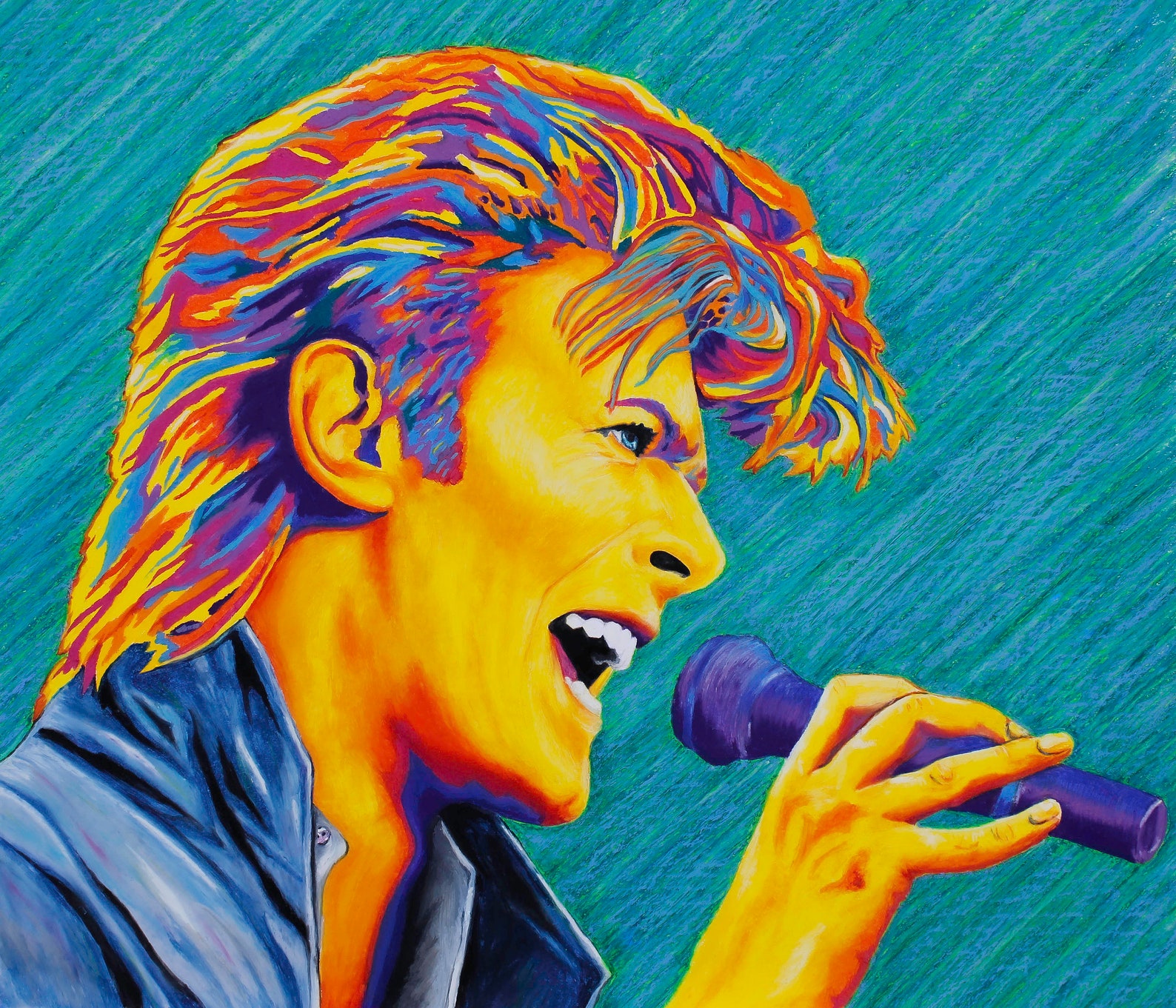 GORGEOUS! GEORGE MICHAEL Poster / Print, From Original Artwork by Alisa ...