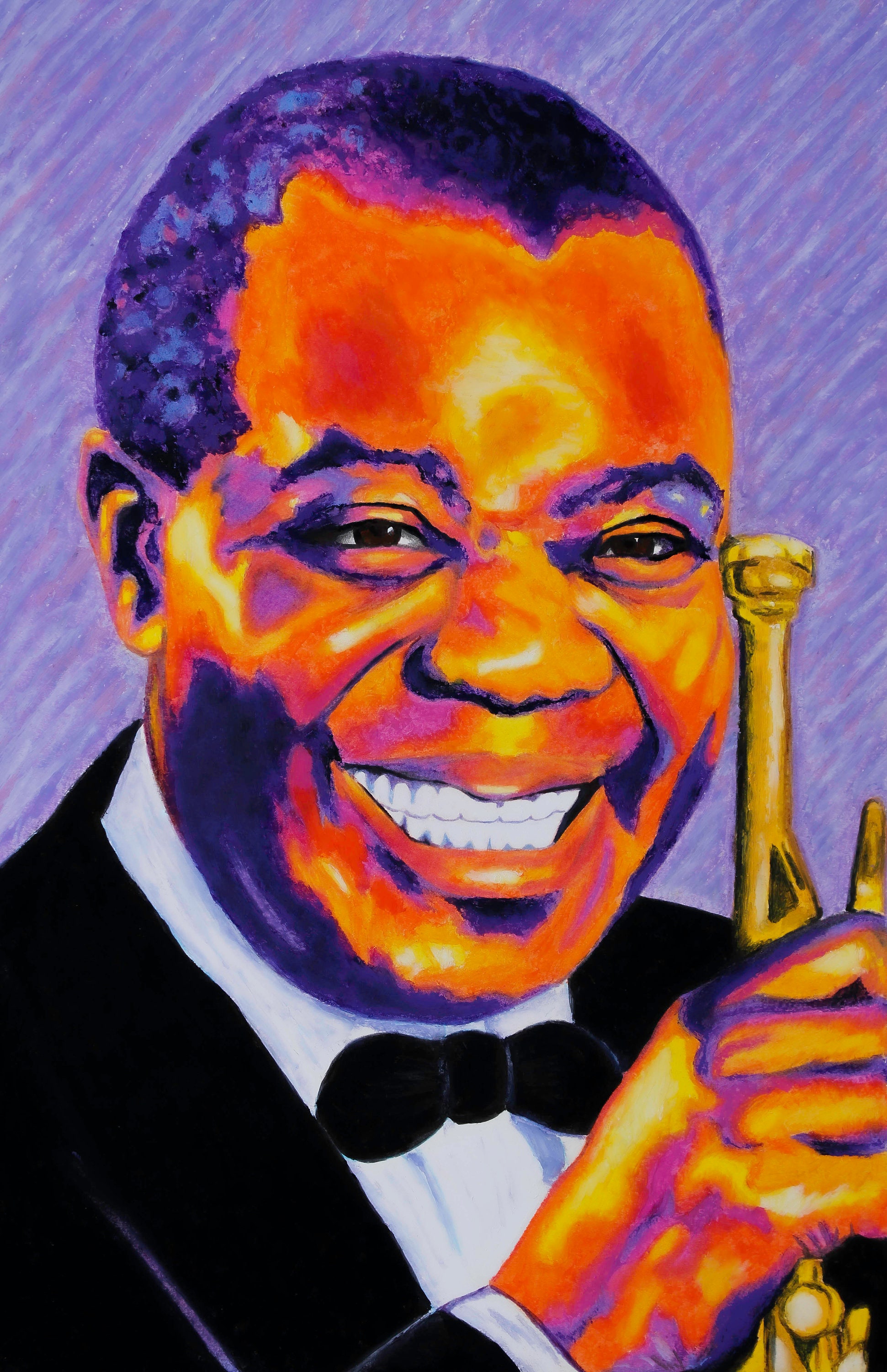 FABULOUS! LOUIE ARMSTRONG Art Print / Poster, From Original Artwork by ...