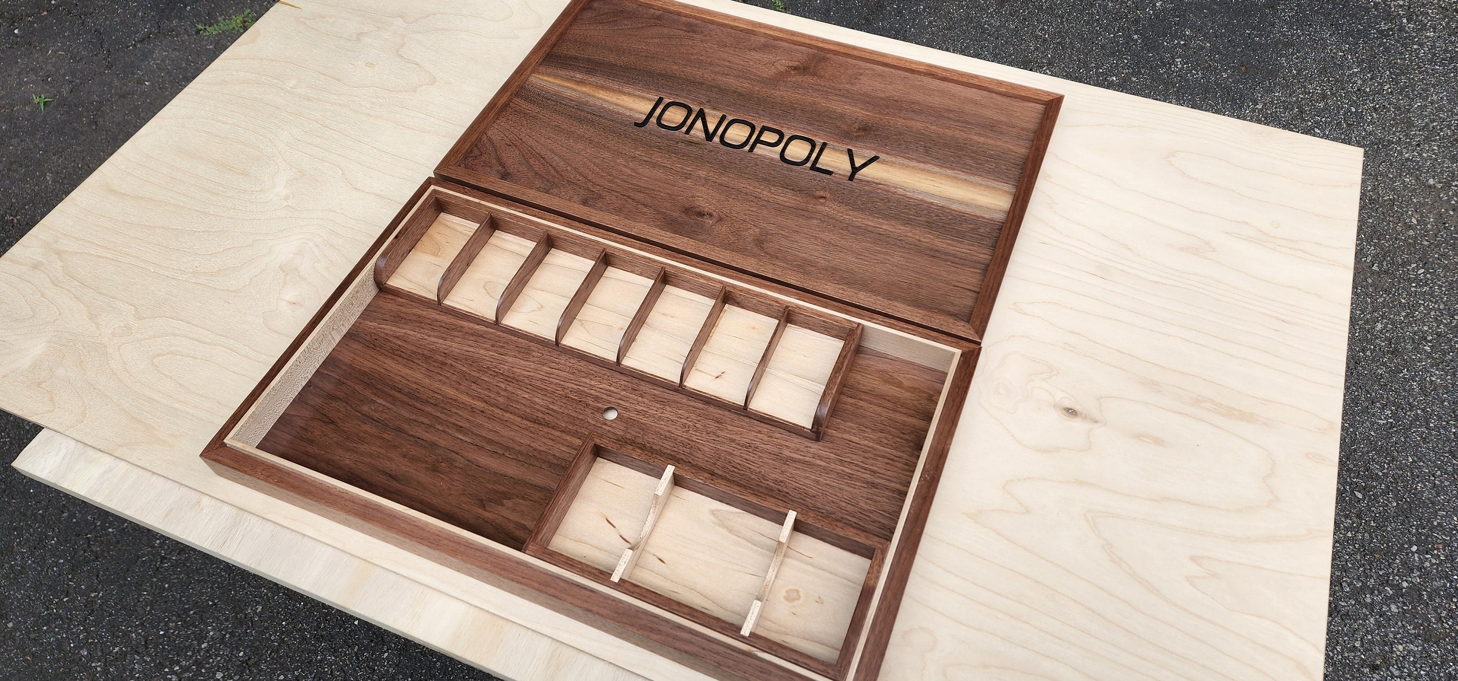 Monopoly Game Box High End Custom Made Hardwood W/ Bankers - Etsy
