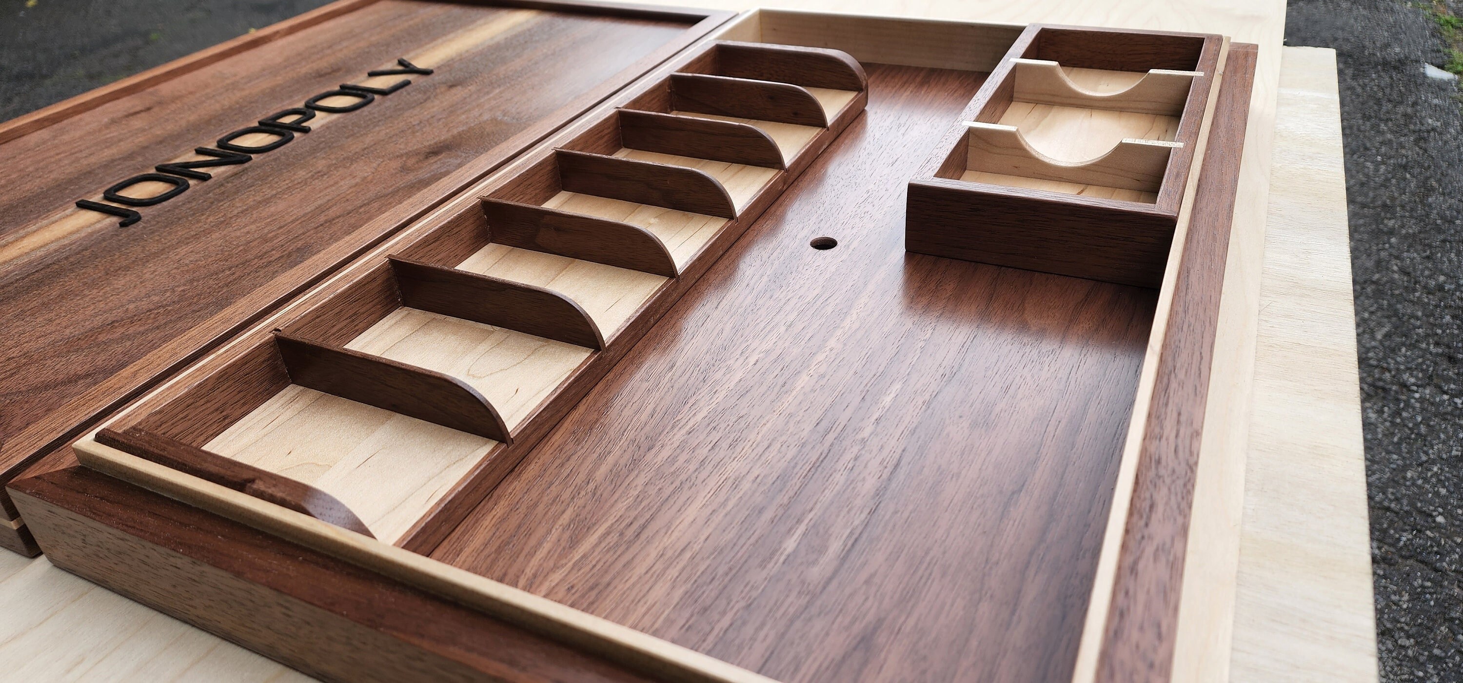 Monopoly Game Box High End Custom Made Hardwood W/ Bankers - Etsy