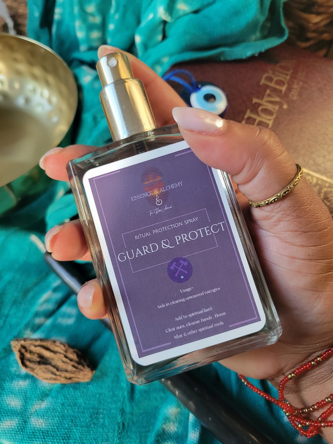 Ritual Protection Spray: Blue Anil Spiritual Cleanse - Etsy