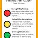 Feelings Traffic Light Printable, Emotional Regulation Worksheet, Calm ...