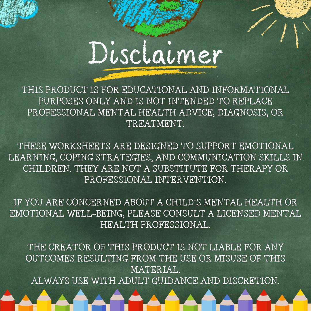 Calm Down Sandwich Worksheet for Kids – Emotional Regulation Printable ...