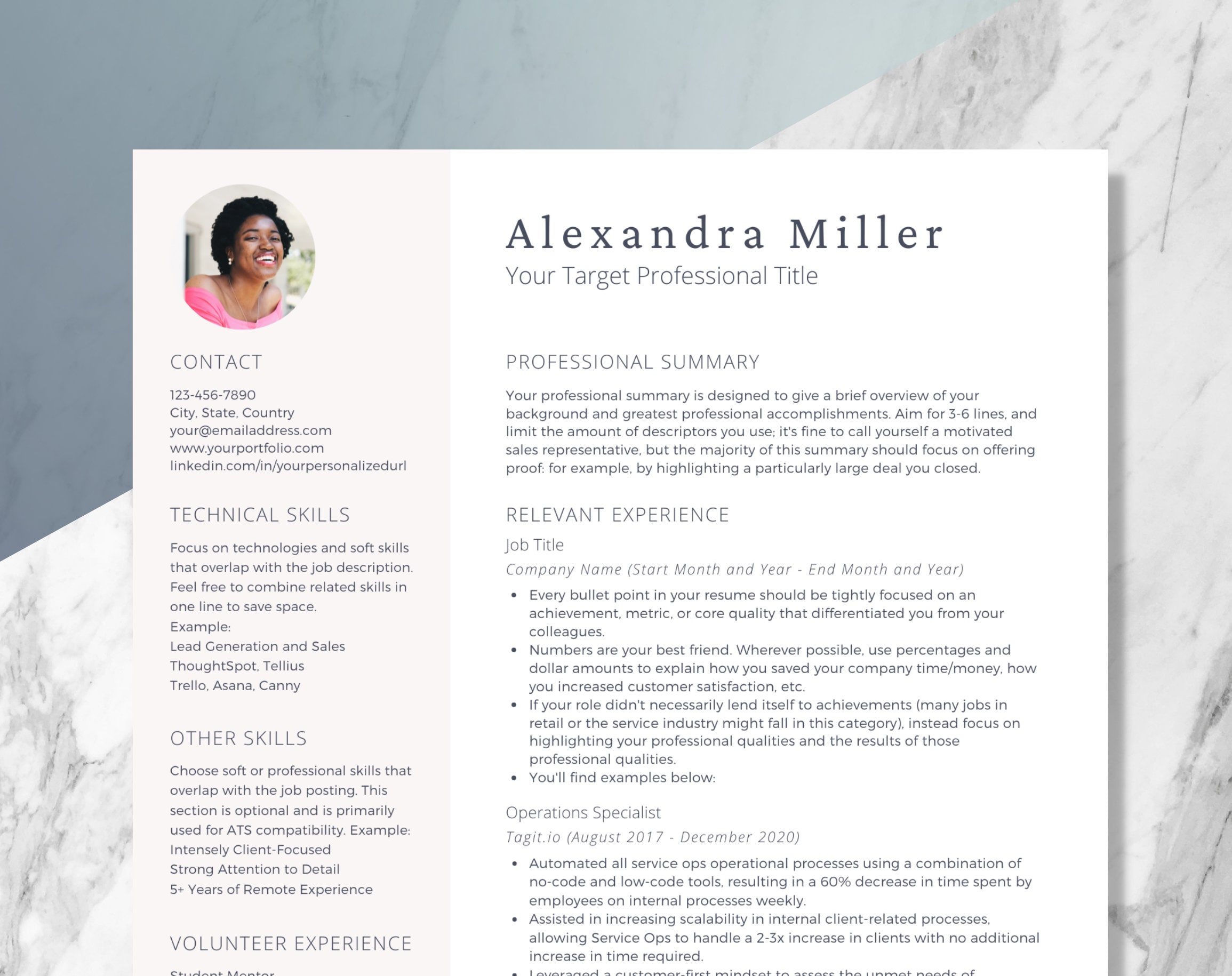 Canva Resume Template Canva CV Template Modern Resume - Etsy Canva Resume Template Canva CV Template Modern Resume - Etsy