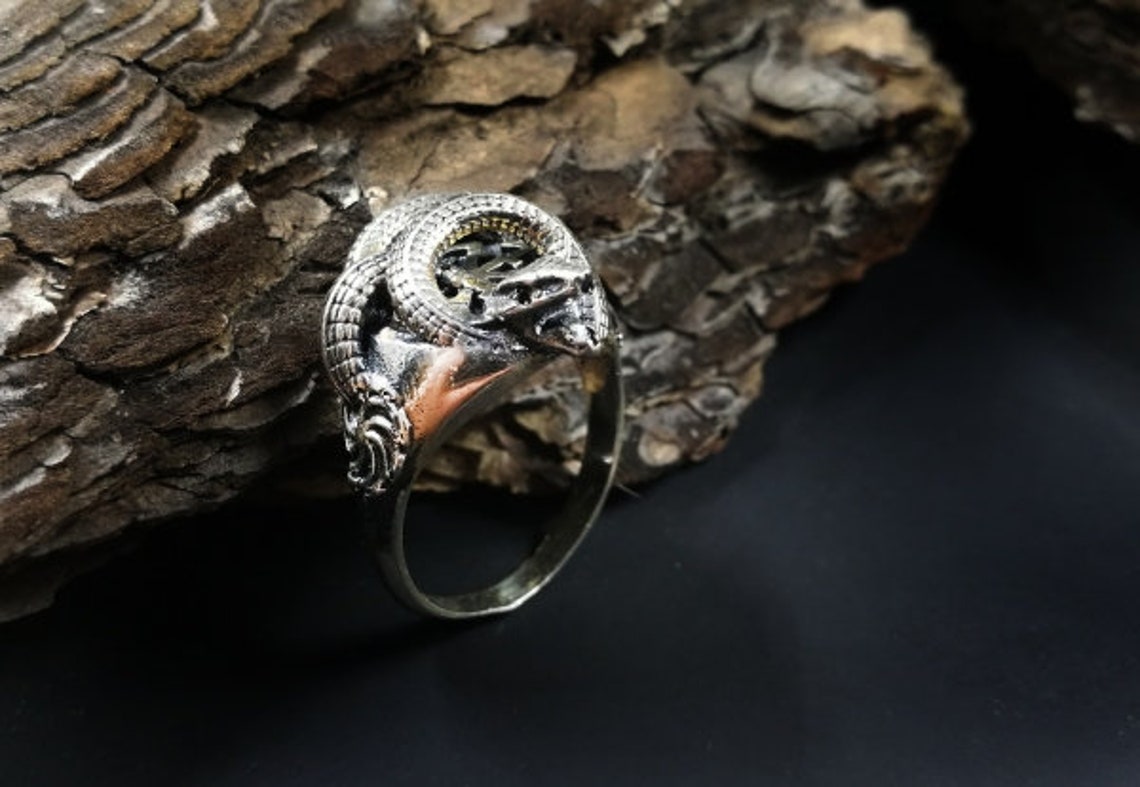 Snake Ring Snake Jewelry Ouroboros Ring Dragon Ring Animal | Etsy