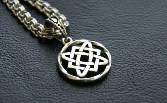 Celtic Knot Necklace star Lada Slavic Pagan Jewelry Female | Etsy