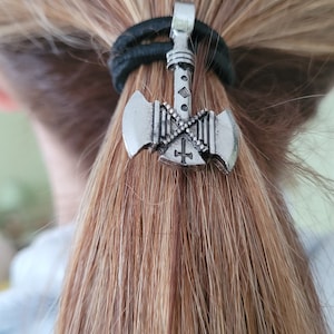 Thors Hammer Celtic Hair Ties, Viking Axe , Mjolnir, Viking Jewelry ...
