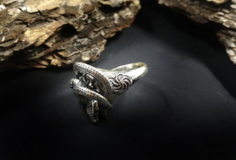 Snake Ring Snake Jewelry Ouroboros Ring Dragon Ring Animal - Etsy