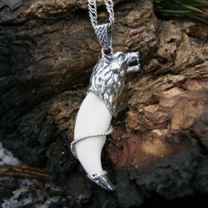 Wolf Tooth Necklace, Wolf Teeth, Wolf Fang Necklace, Wolf Necklace ...
