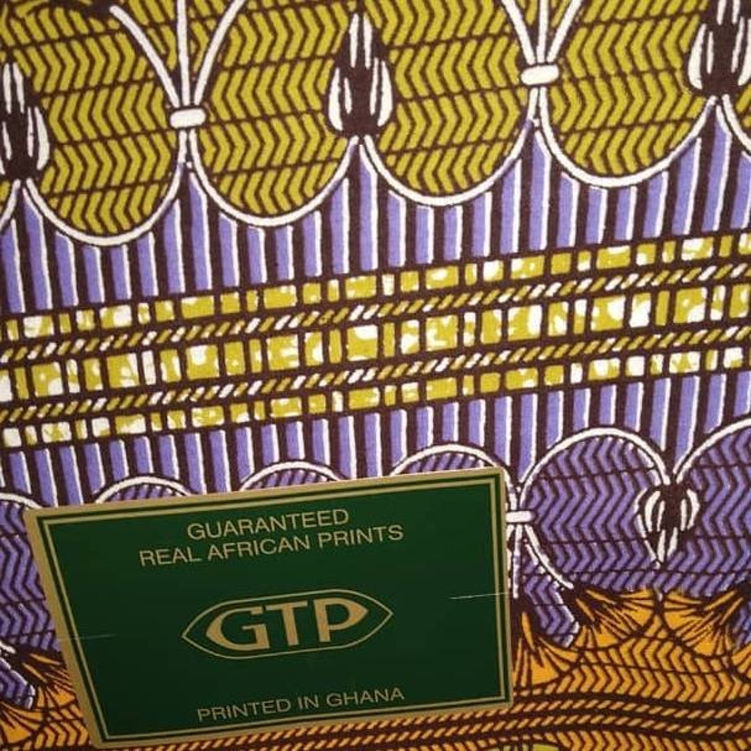 GTP African Fabric, Printed in Ghana - Etsy