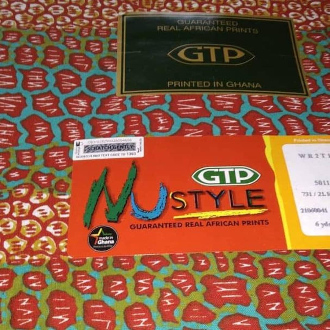 GTP African Fabric, Printed in Ghana - Etsy