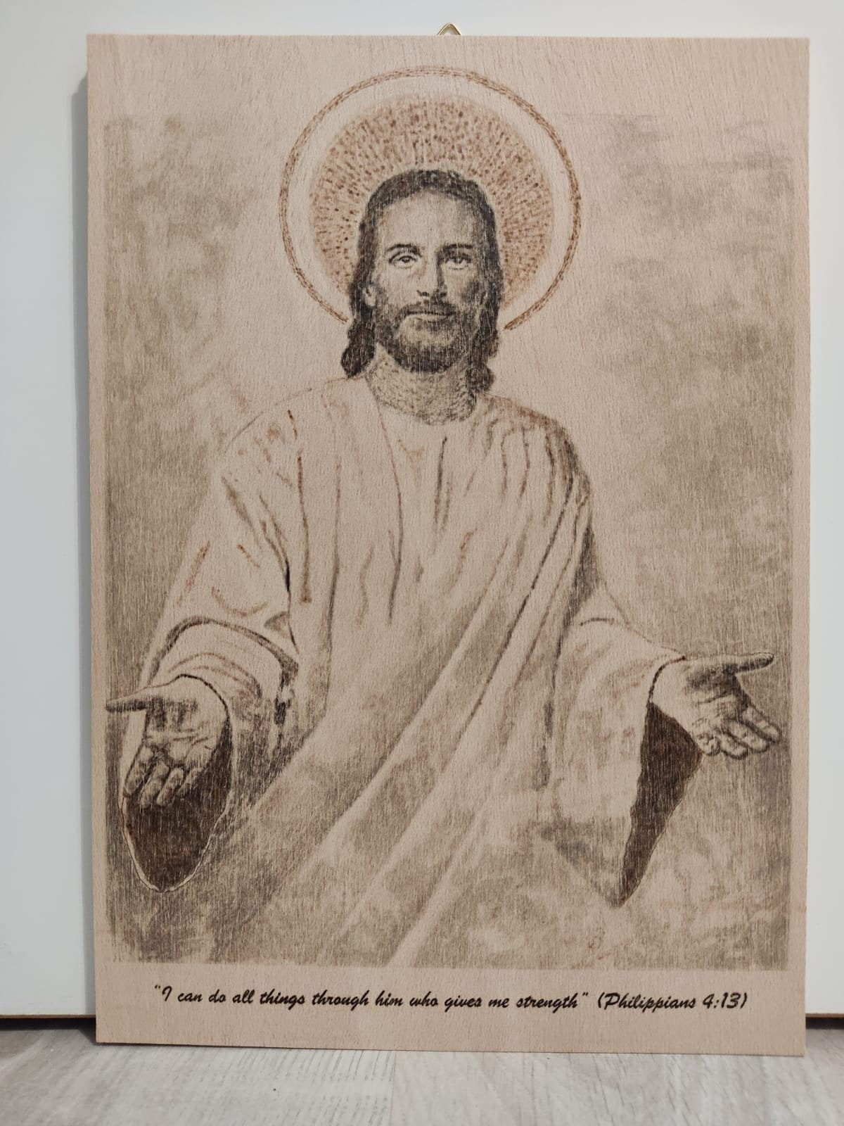 Jesus Christ - Art on Wood / Pyrography / Wood Burning - Etsy