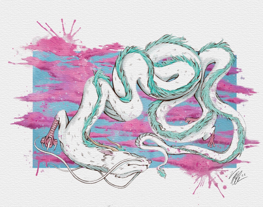 Haku Art Print and Sticker - Etsy